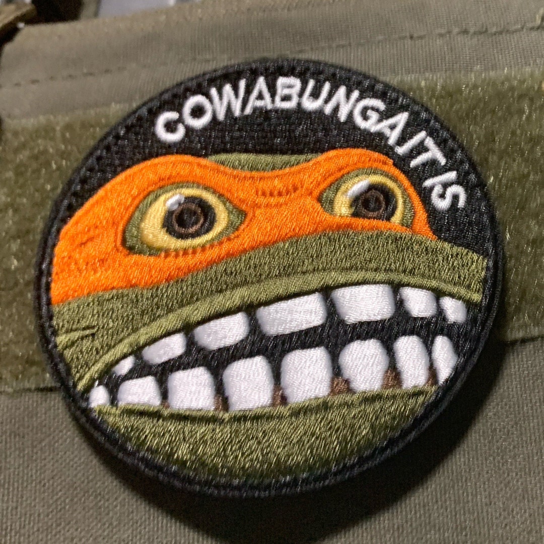 Cowabunga It is Airsoft Patch - Etsy