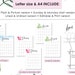 2023 2024 Printable Calendar Bundle Portrait, Editable, Monthly ...