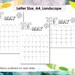 2023 2024 Colouring Calendar Bundle | Kids, Printable, Editable ...