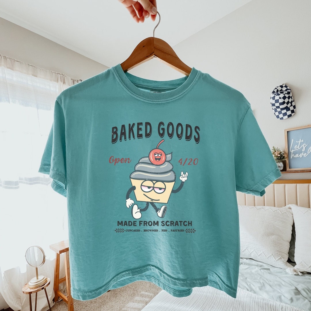 Baked Goods 420 Boxy Tee, Stoned Weed Shirt, Marijuana Gifts, Stoner ...