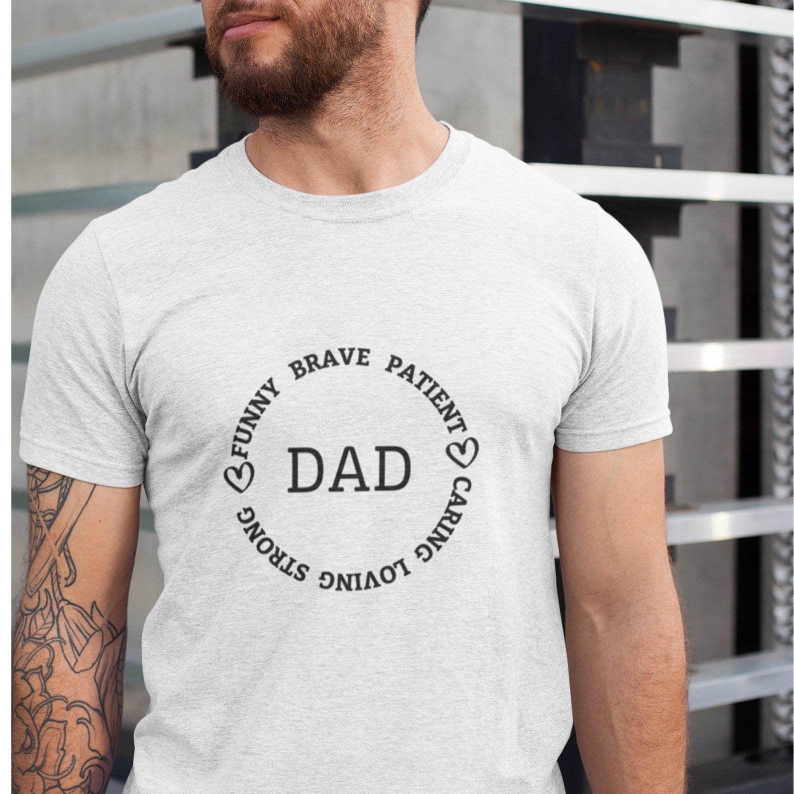 DAD Svg Png,fathers Day SVG for Shirt, Dad Funny Brave Patient Strong ...
