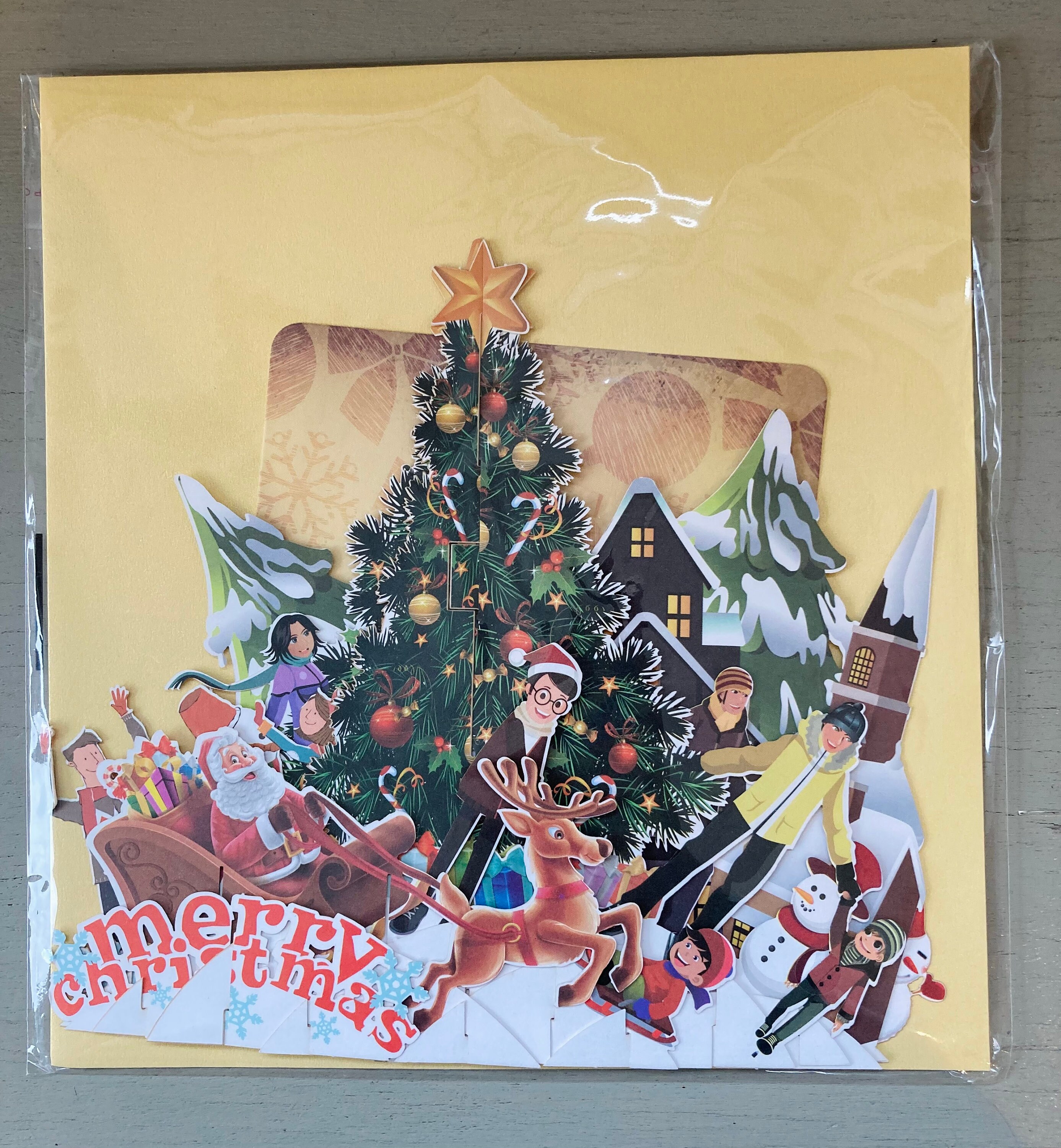 Christmas Party Time Christmas 3D Pop up Card - Etsy