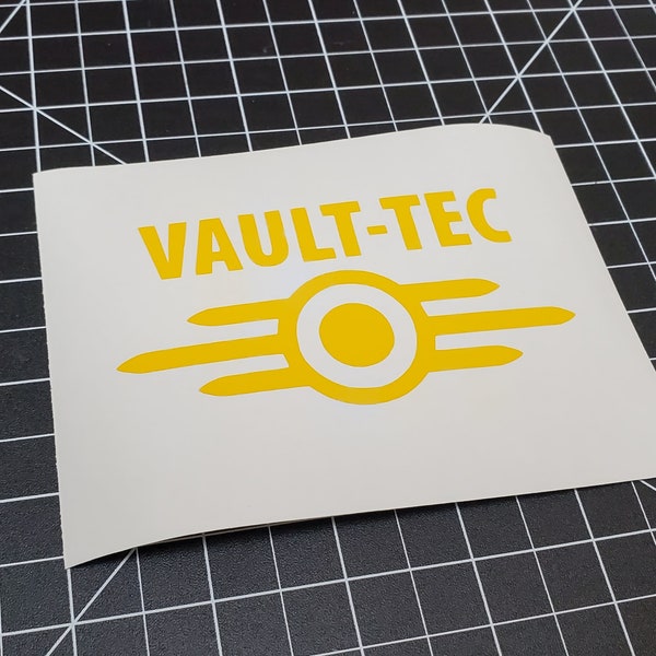 Fallout Vinyl Sticker Red - Etsy