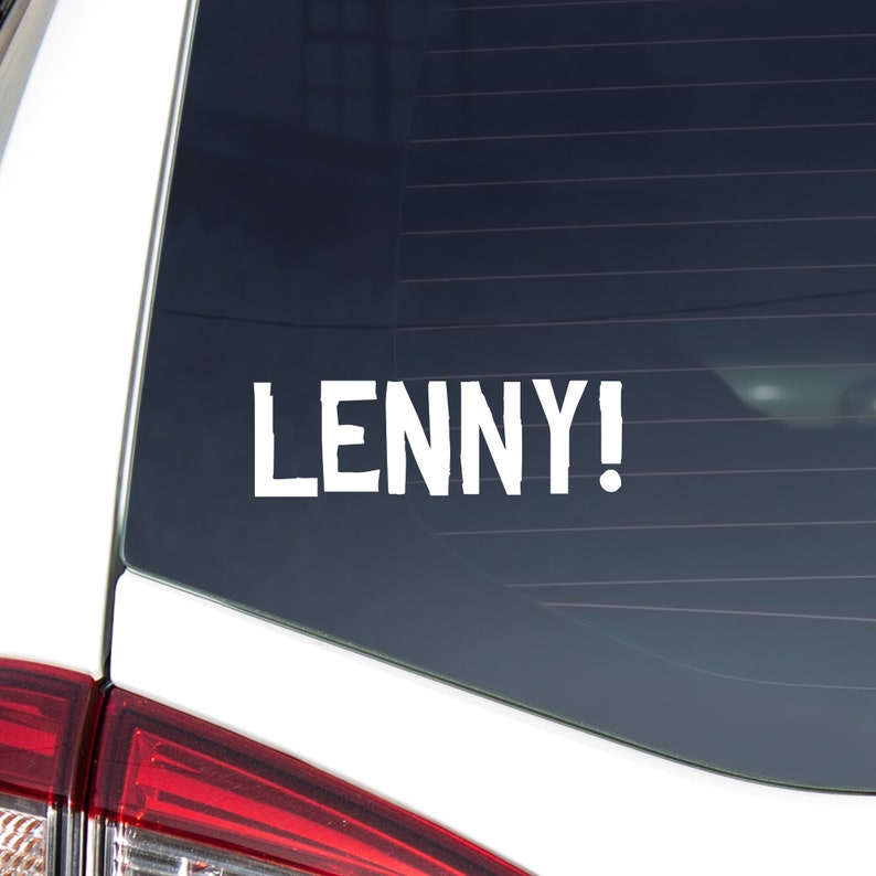 RDR2 Lenny Vinyl Decal Sticker - Etsy