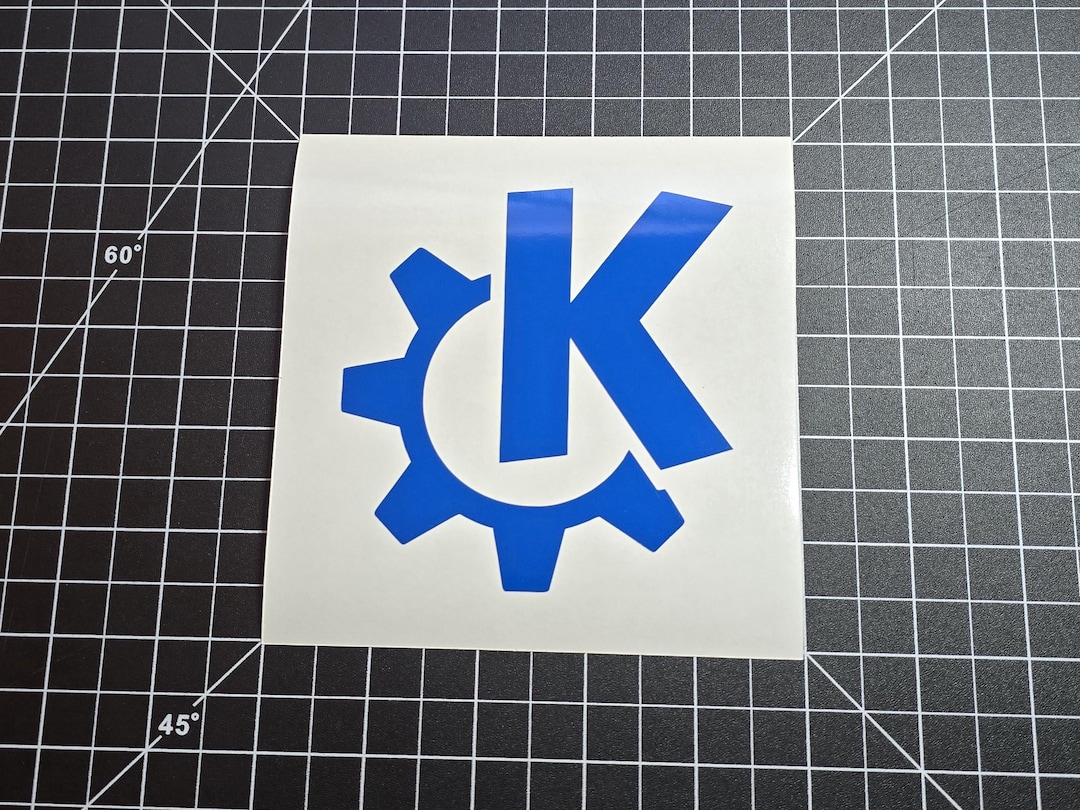 KDE Vinyl Decal Sticker - Etsy