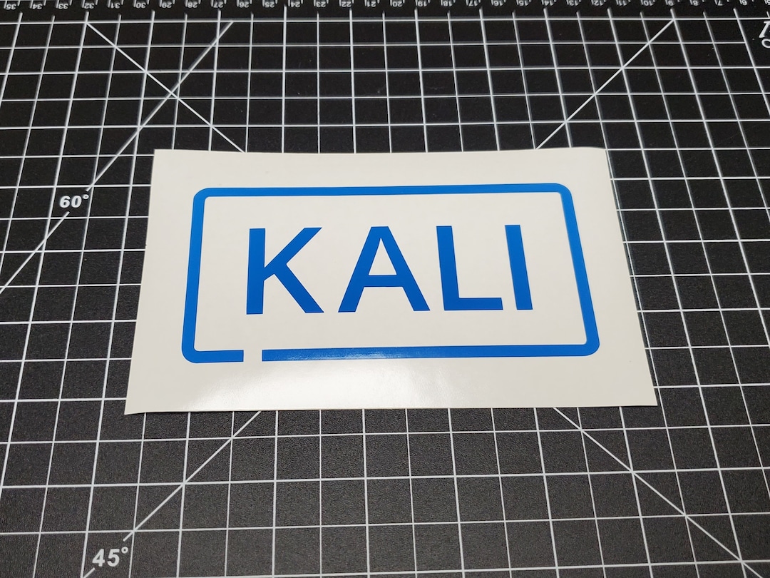 Kali Linux Vinyl Decal Sticker - Etsy