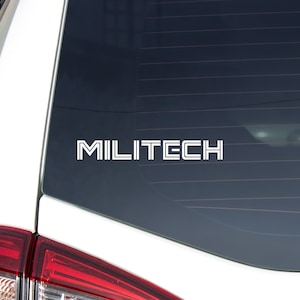 Militech (cyberpunk) Vinyl Decal Sticker - Etsy