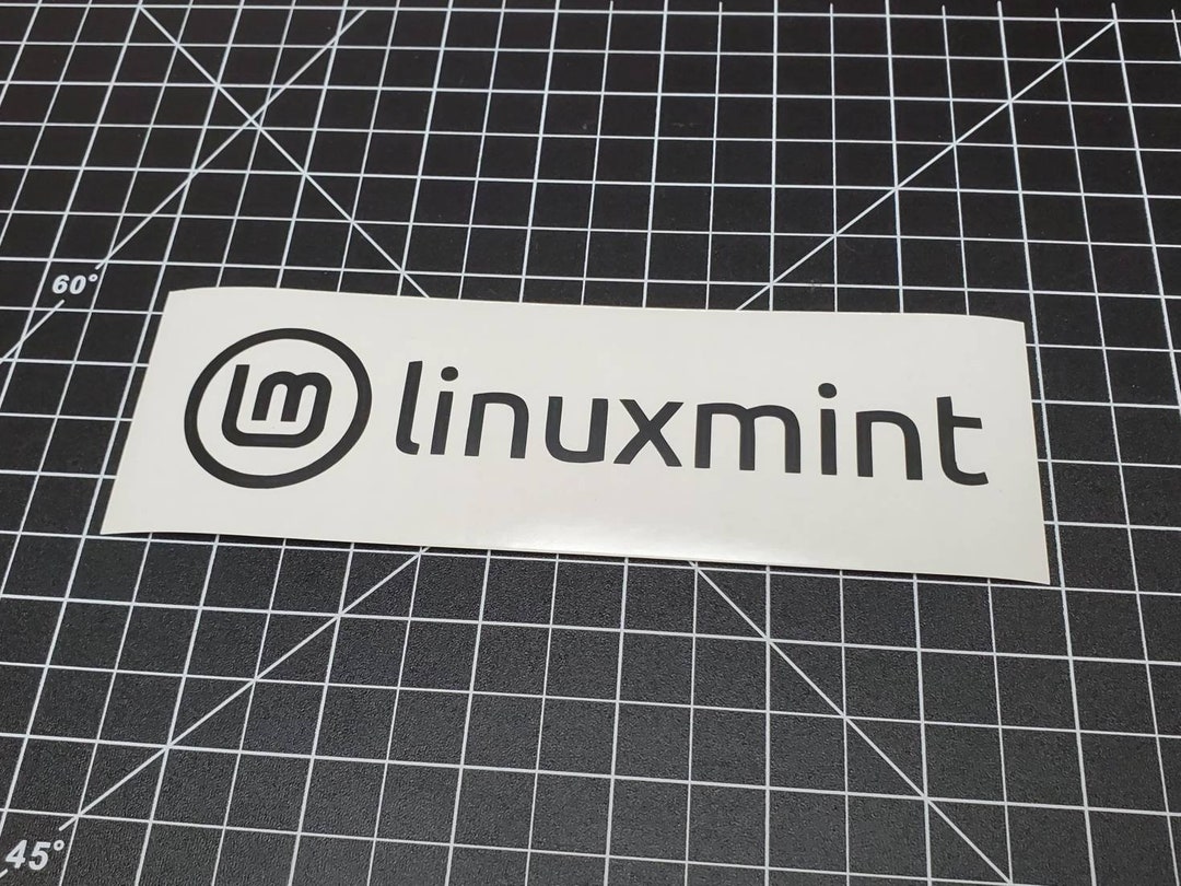 Linux Mint (full Length) Vinyl Decal Sticker - Etsy