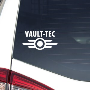 Vault-tec (fallout) Vinyl Decal Sticker - Etsy
