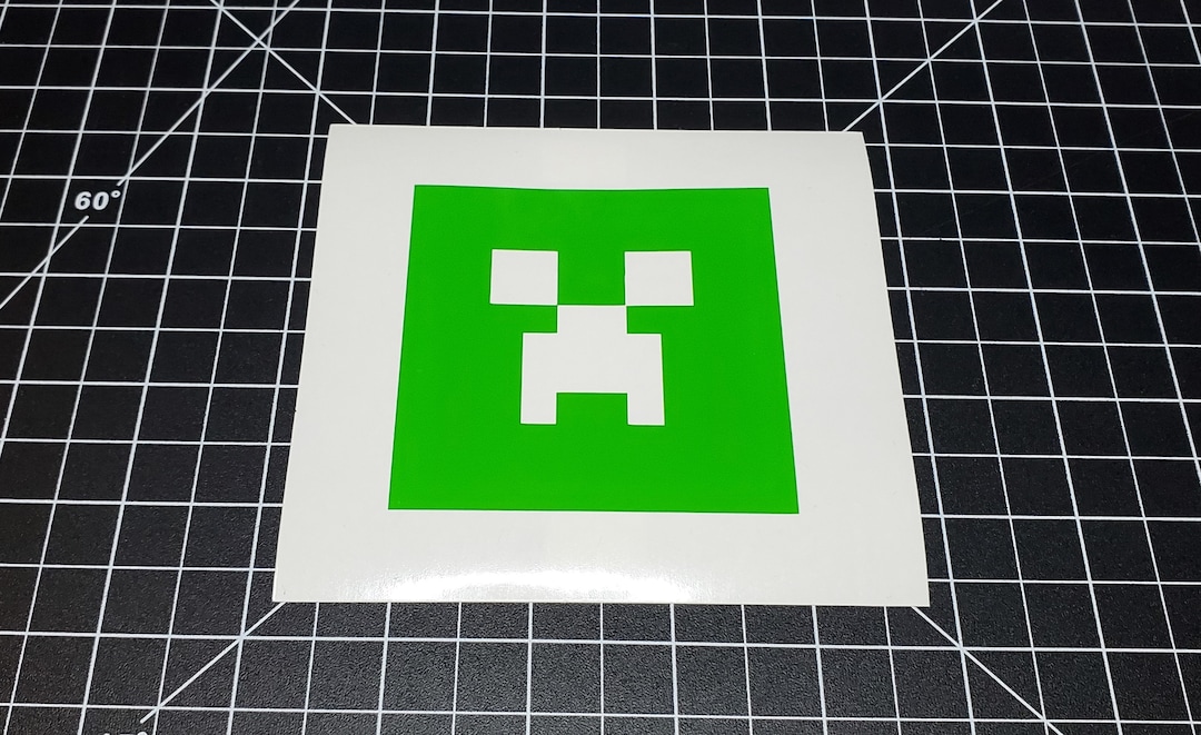Creeper minecraft Vinyl Decal Sticker - Etsy