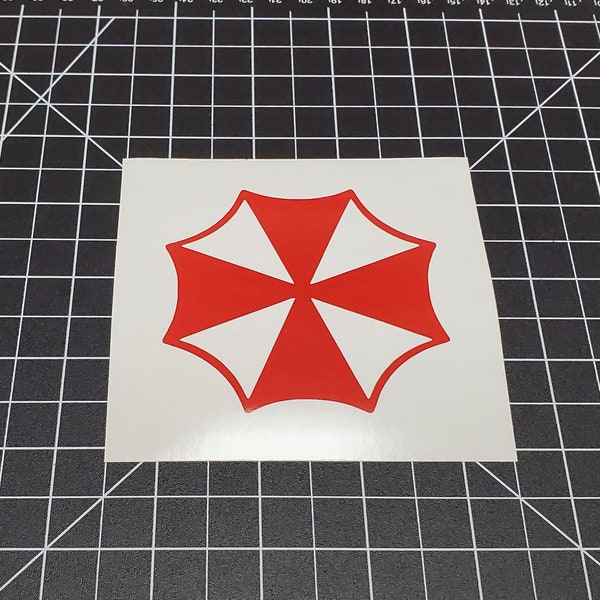 Resident Evil Sticker Umbrella - Etsy