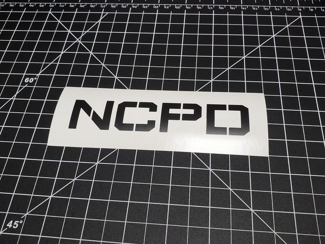 NCPD (cyberpunk) Vinyl Decal Sticker - Etsy