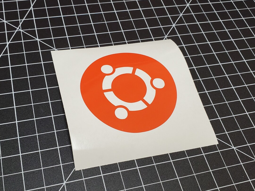 Ubuntu Linux Vinyl Decal Sticker - Etsy