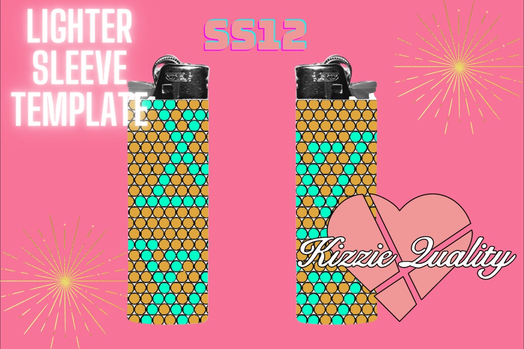 Designer Lighter Sleeve Template SS12 24 X 26, Rhinestone Pattern SS12 ...