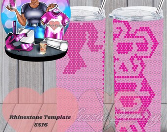 Rhinestone Template SS10 Digital File Only Barbie Bling - Etsy