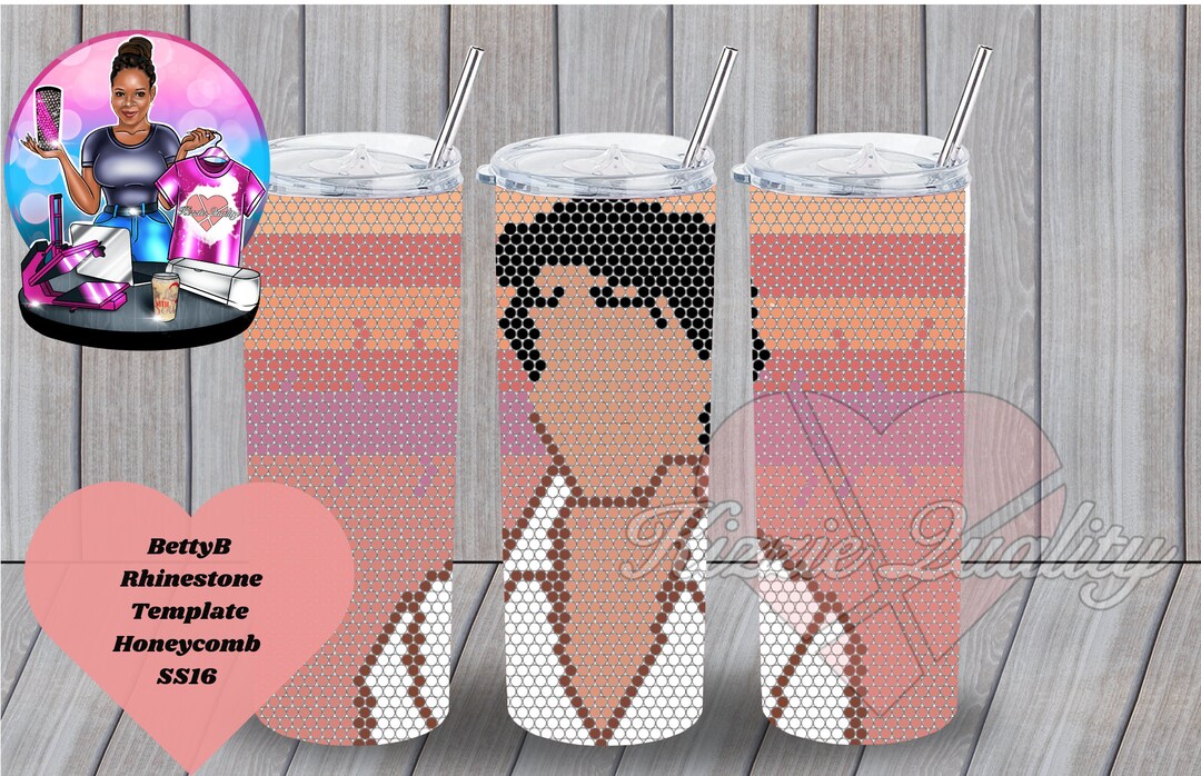 Prince Rhinestone Template, Rhinestone Template 20oz SS16, PNG ...