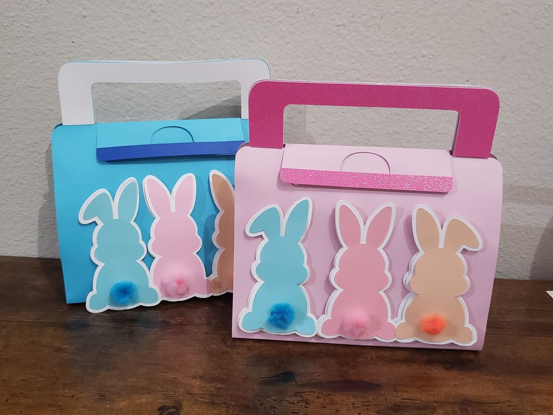 Easter Boxes: Coloring Page + Crayons + Stamp + Bubbles + Candy - Etsy