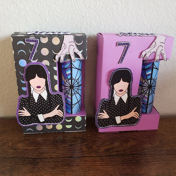 Wednesday Addams Party Favors Printable - Etsy