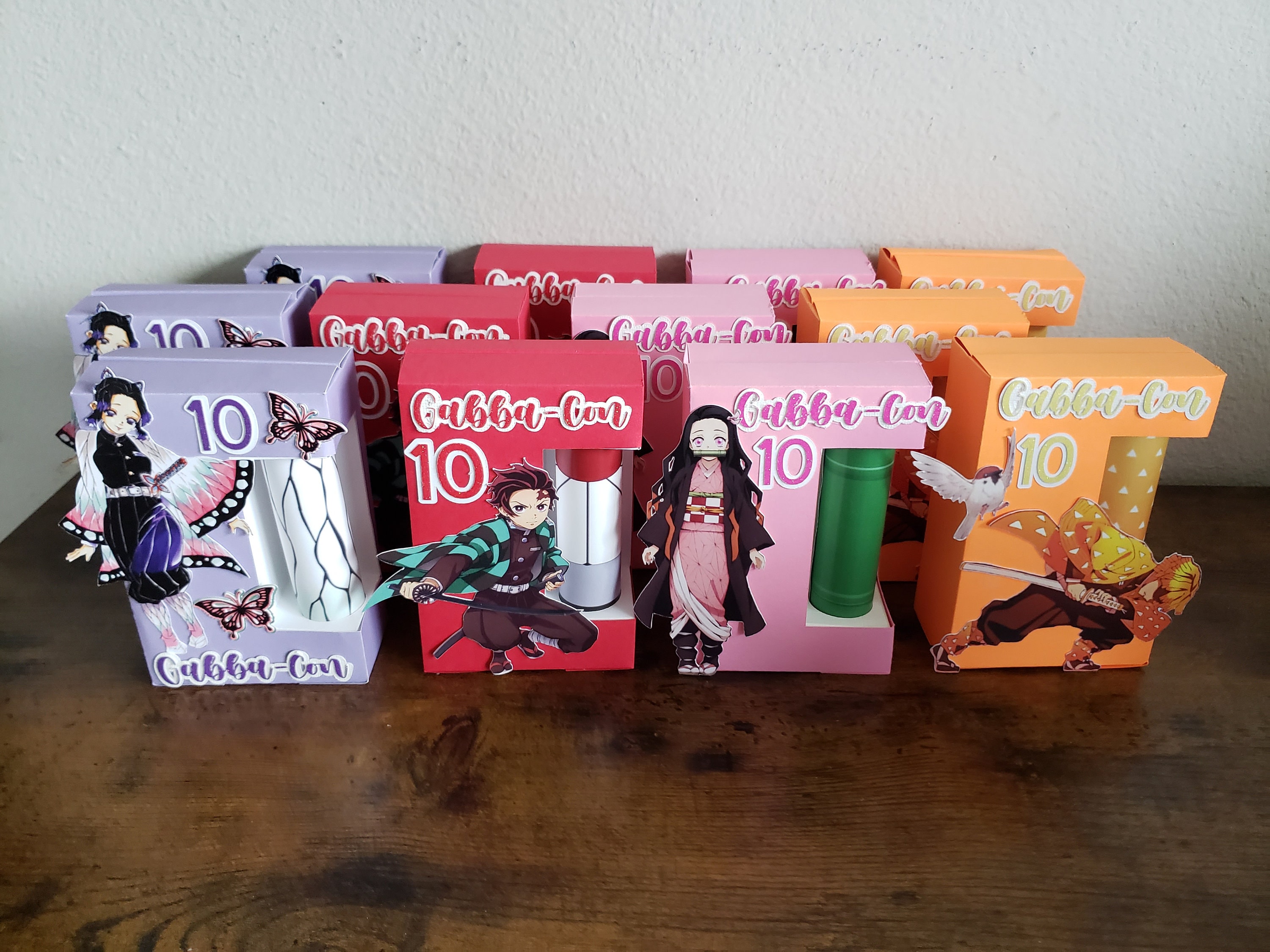 Japanese Demon Manga M&M Favor Boxes - Etsy