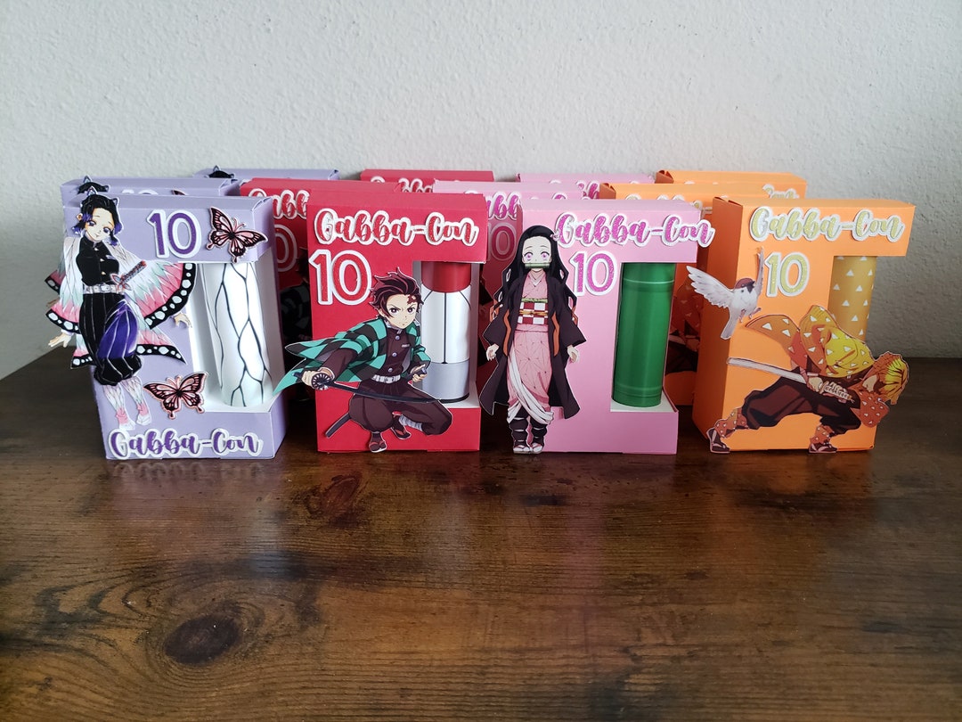 Japanese Demon Manga - M&M Favor Boxes - Etsy