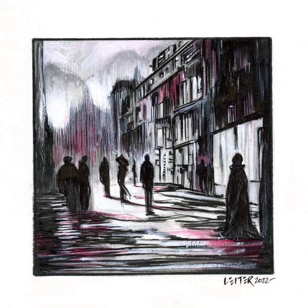 Street Scene - Etsy