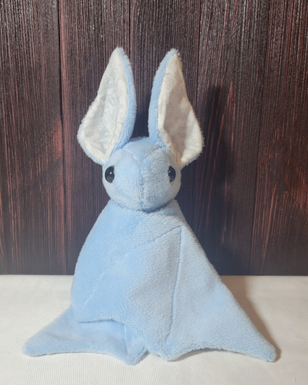 Plush Bat - Baby Blue Flurries - Etsy