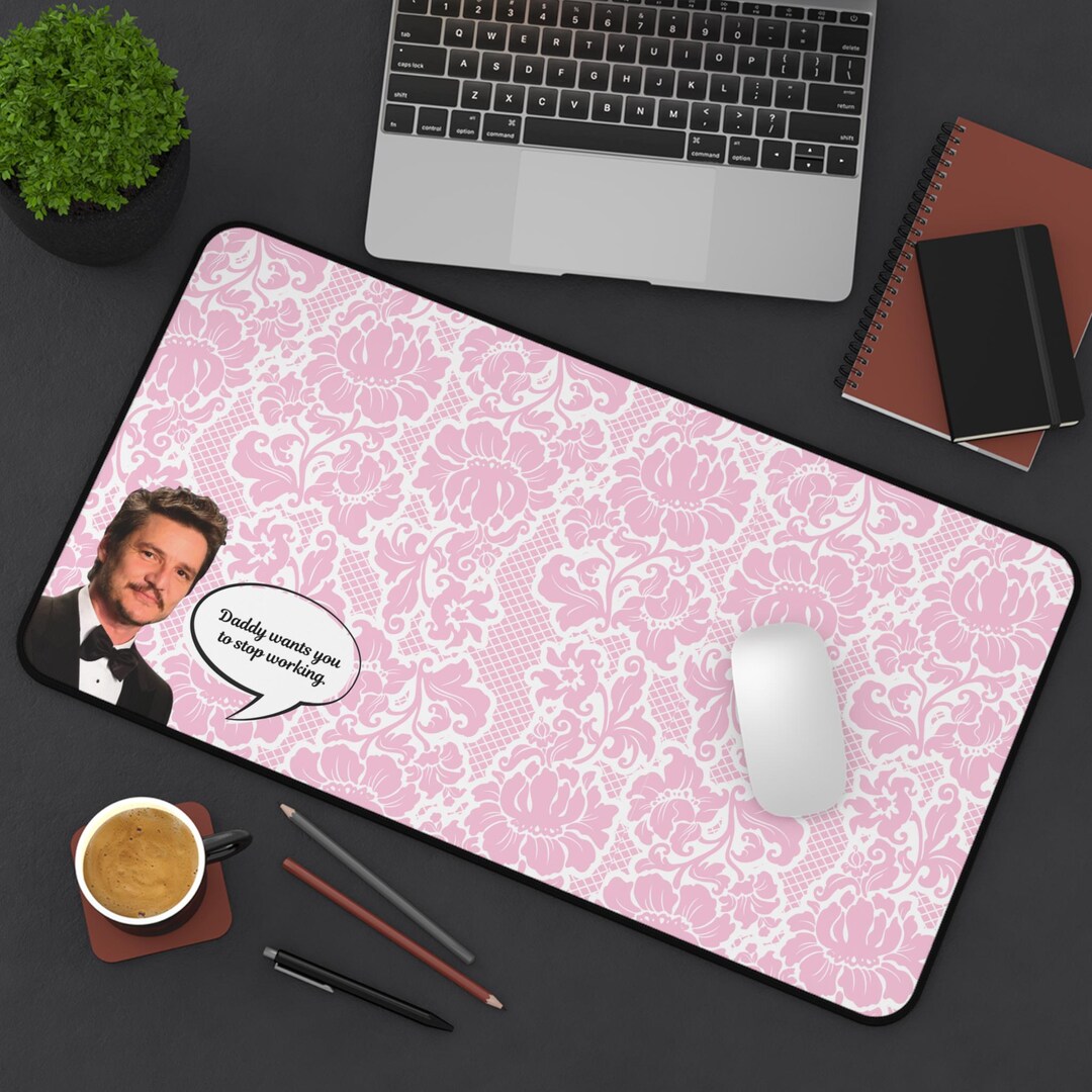 Pedro Pascal Desk Mat: Vibrant Home Office Decor - Actor Fan Gift - Etsy