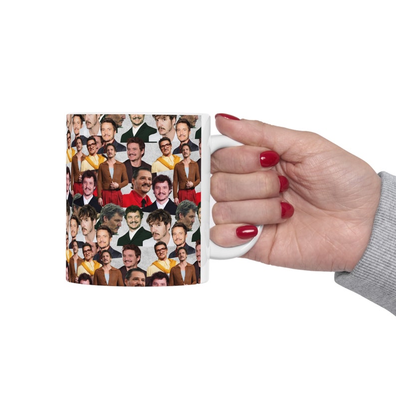 Pedro Pascal Coffee Mug Pedro Pascal 11 Oz Ceramic Mug Pedro Pascal ...