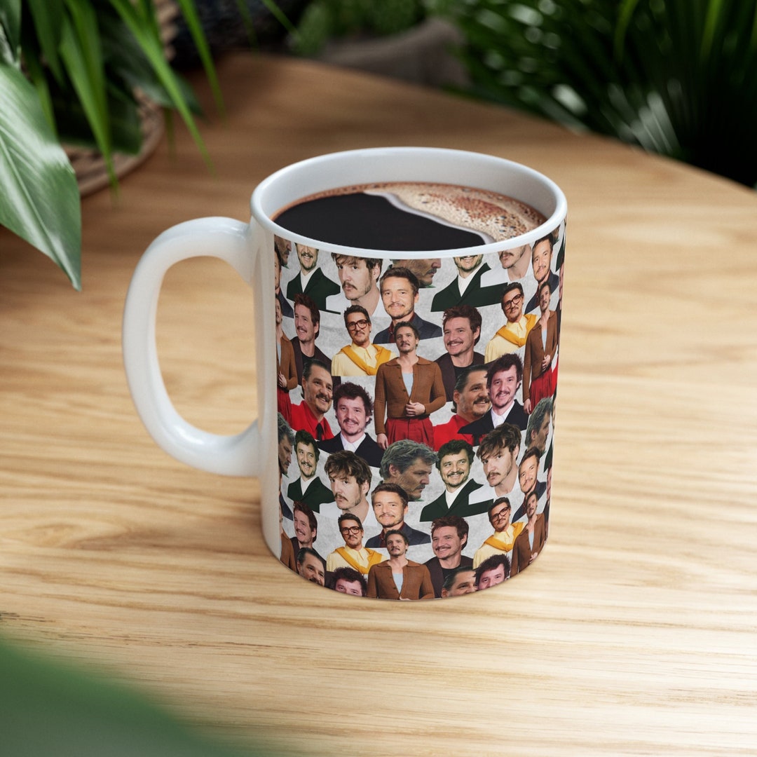 Pedro Pascal Coffee Mug | Pedro Pascal 11 Oz Ceramic Mug | Pedro Pascal ...