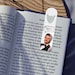 Pedro Pascal Bookmark Aluminum Bookmark for Her Funny Bookmark Book ...