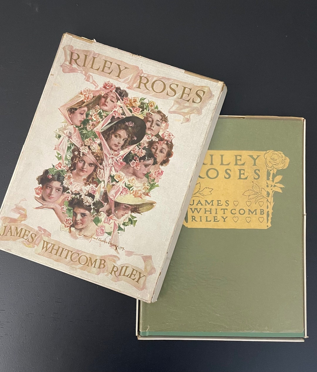 1909 Riley Roses by James Whitcomb Riley - Etsy