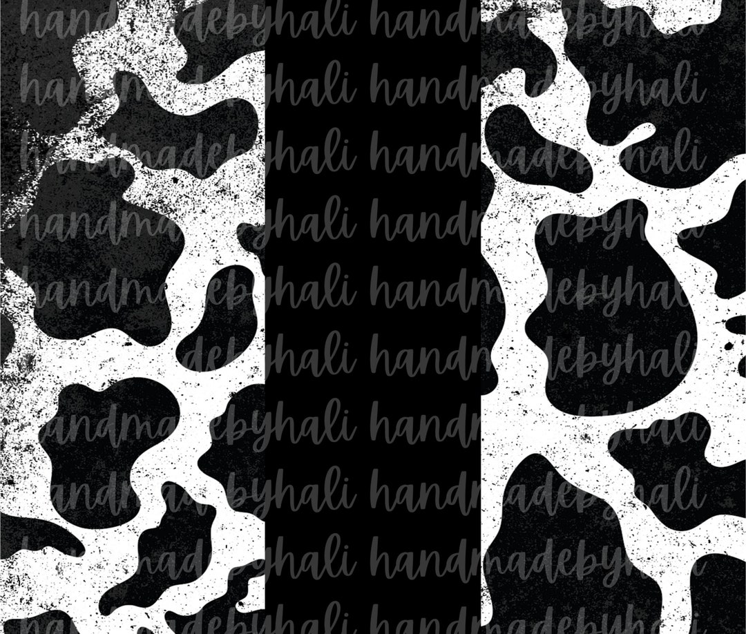 Rustic Cow Print Tumbler Wrap - Etsy