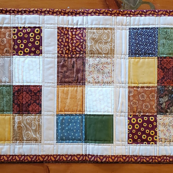 Quilted Table Runner Patterns - Etsy