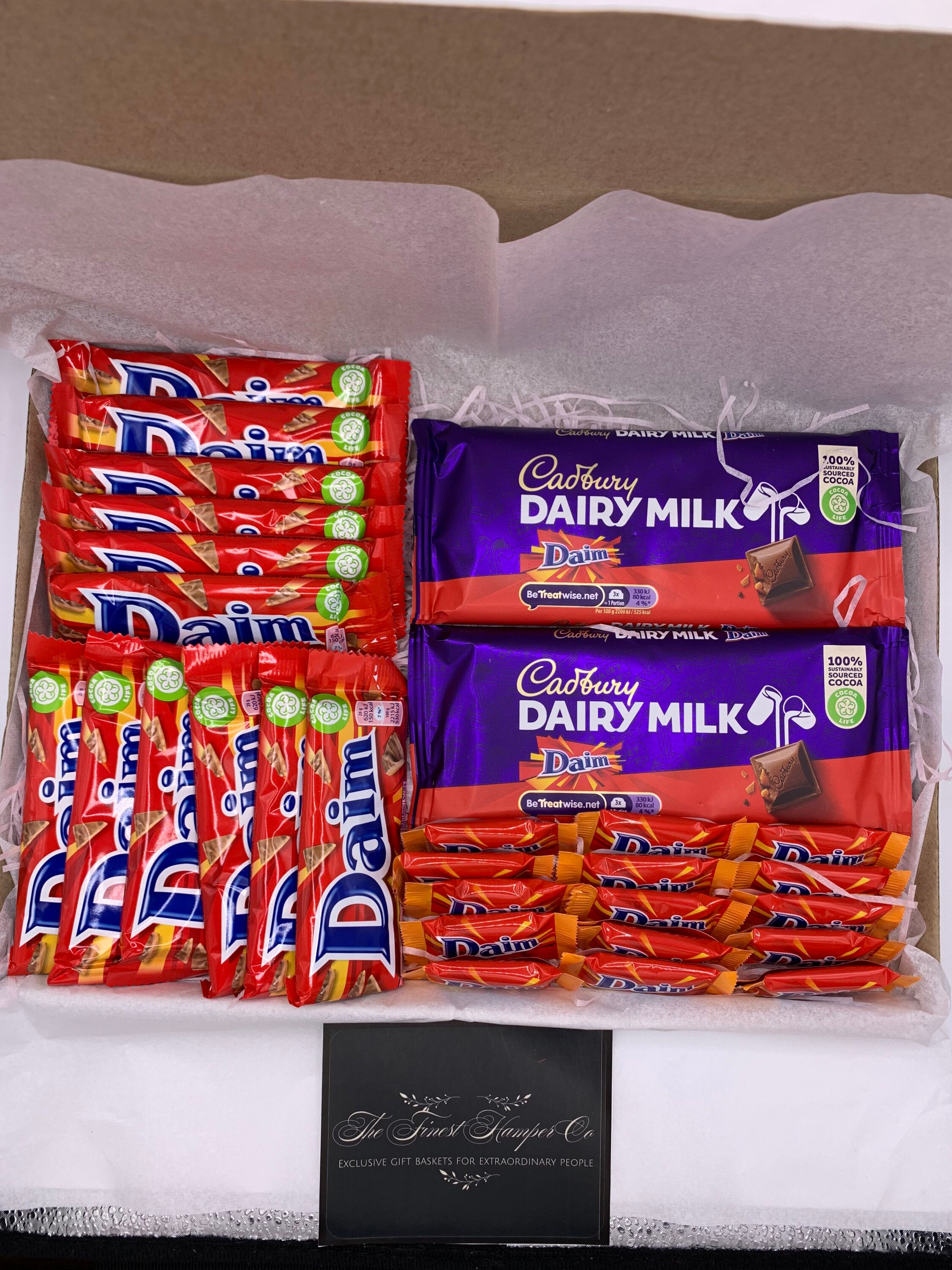 Daim Bar Hamper Chocolate Gift Box. Mothers Day Gift Fathers - Etsy UK