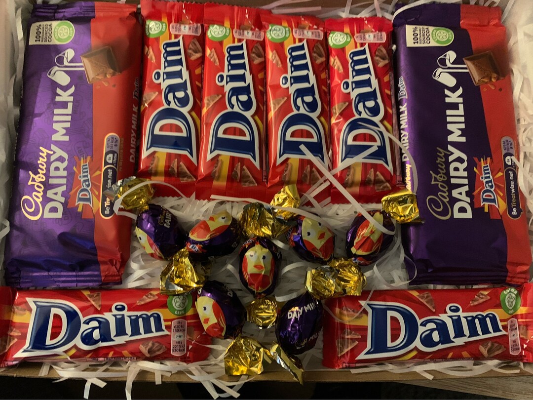 Daim Bar Hamper Chocolate Gift Box. Mothers Day Gift Fathers Day Gift ...