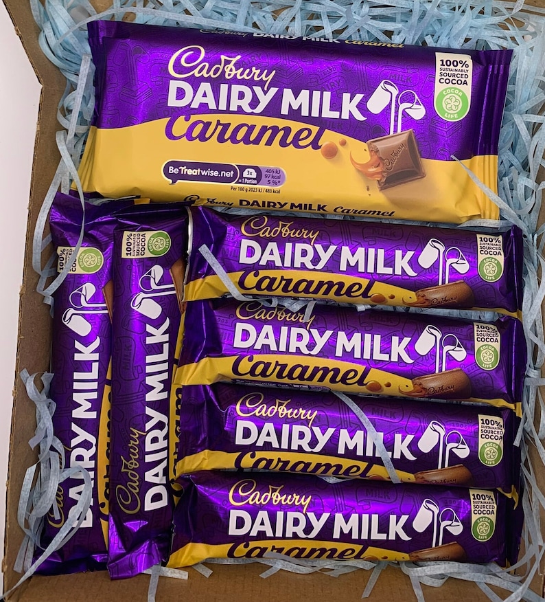 Cadburys Dairy Milk Caramel Hamper Box Ideal Gift for Any - Etsy