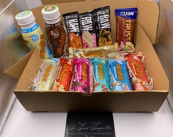 High Protein Snacks Hamper Ideal Gym Gifts for Men and Women - Etsy UK