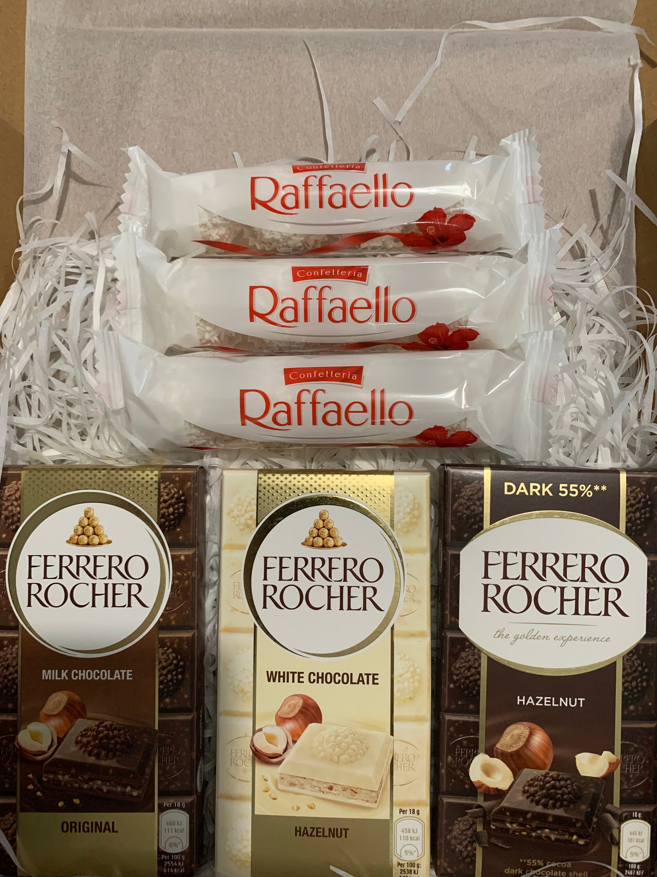 Ferrero Rocher Hamper Box - Mothers Day Gift - Any Occasion - Birthday ...