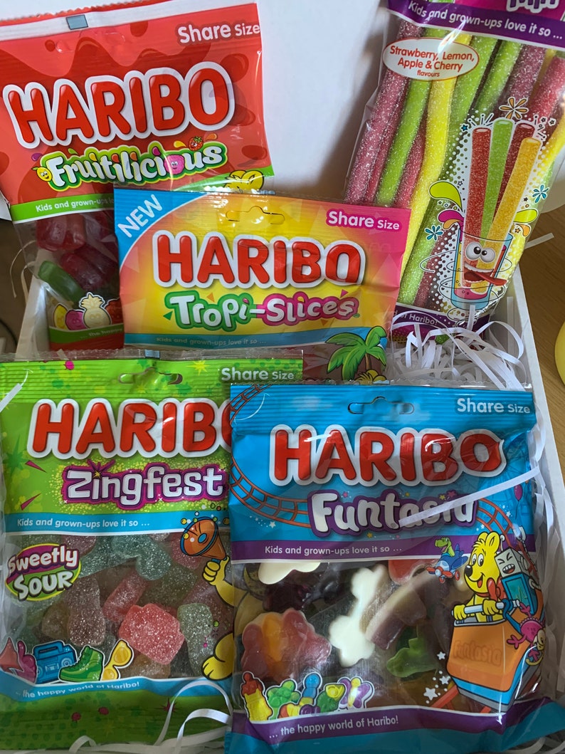 Haribo Candy Hamper Gift Box: Treat for All Ages - Etsy