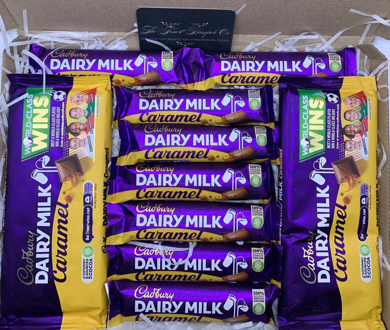 Cadburys Dairy Milk Caramel Hamper Box Ideal Gift for Any - Etsy