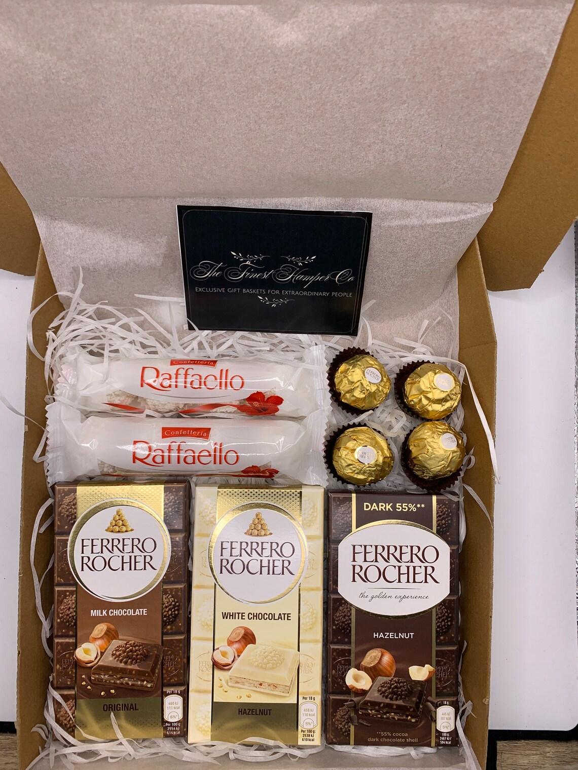 Ferrero Rocher Hamper Box - Mothers Day Gift - Any Occasion - Birthday ...