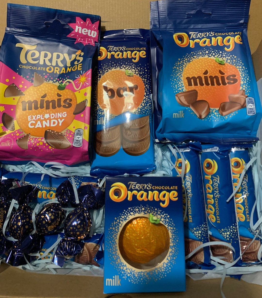 Terry's Chocolate Orange Hamper Gift Box - Etsy UK