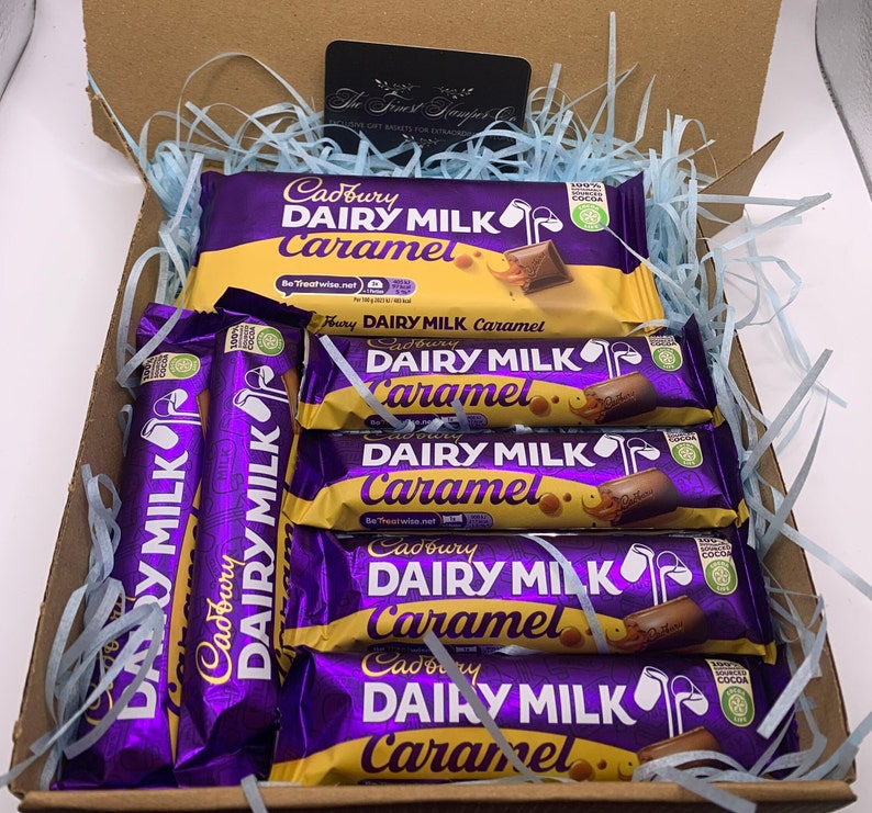 Cadburys Dairy Milk Caramel Hamper Box Ideal Gift for Any - Etsy