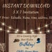 Boy's Southern Birthday Invitation-5x7-instant Download-editable ...