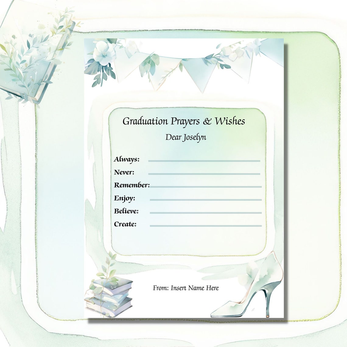 Editable 2024 Graduation Party Invitation Template-plus Bonus INSTANT ...