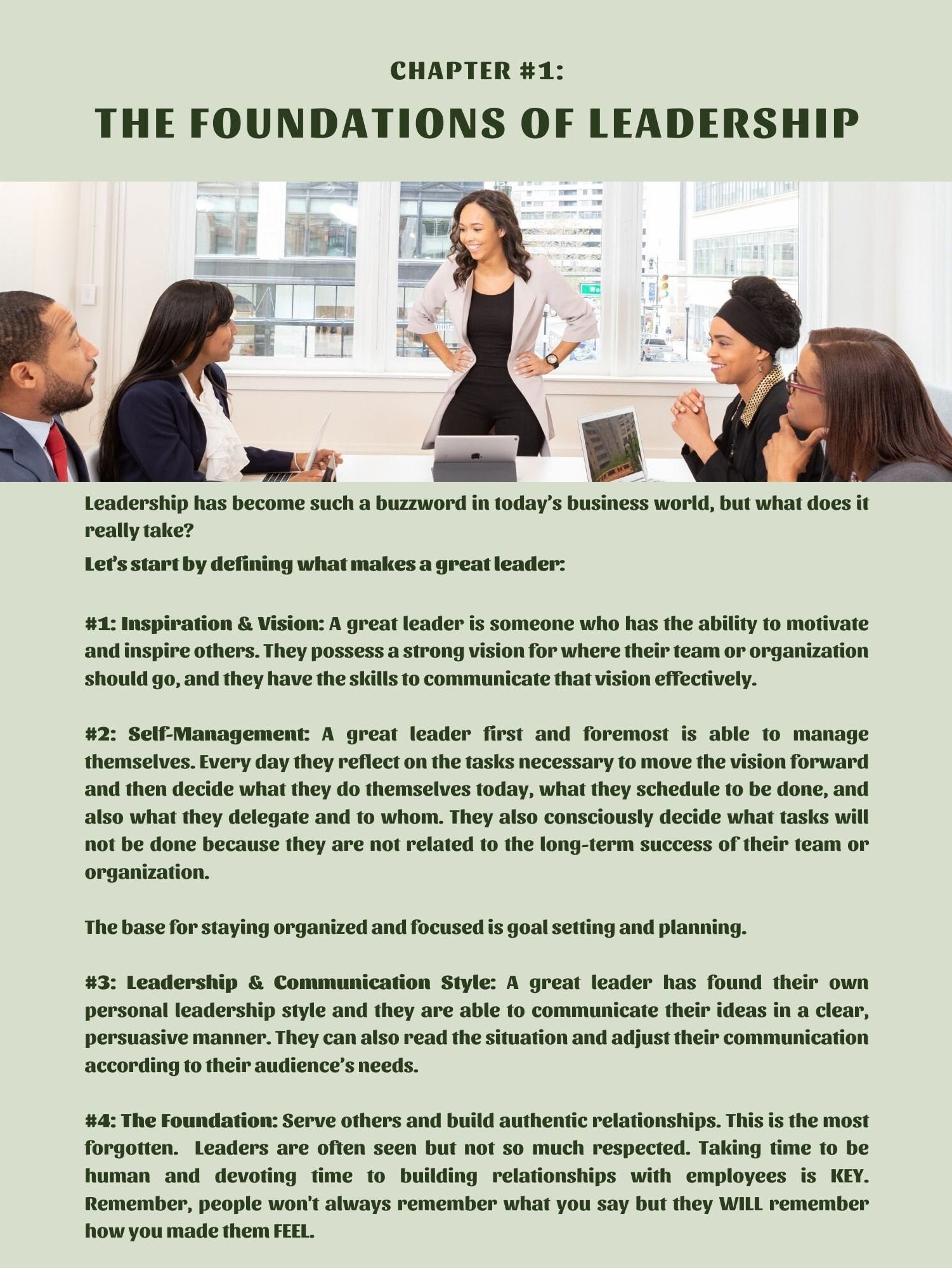 Become a Standout Leader Coaching Workbook-instant DOWNLOAD Leadership ...