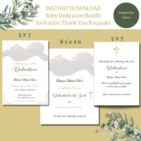 Baby Dedication Ceremony Script