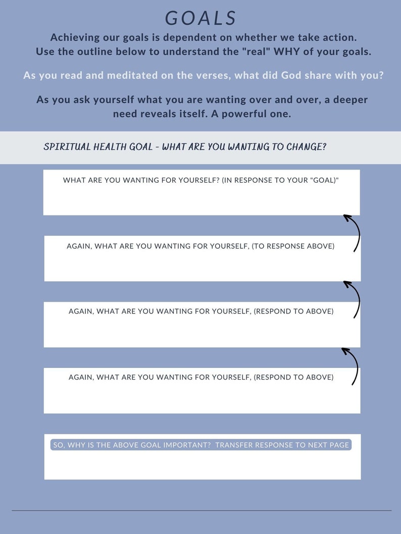 The Spiritual Growth Workbook-instant DOWNLOAD- Guided Spiritual Growth ...