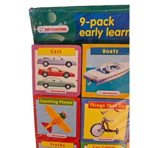 Kid Connection 9 Pack Early Learning Books Kids Vintage - Etsy