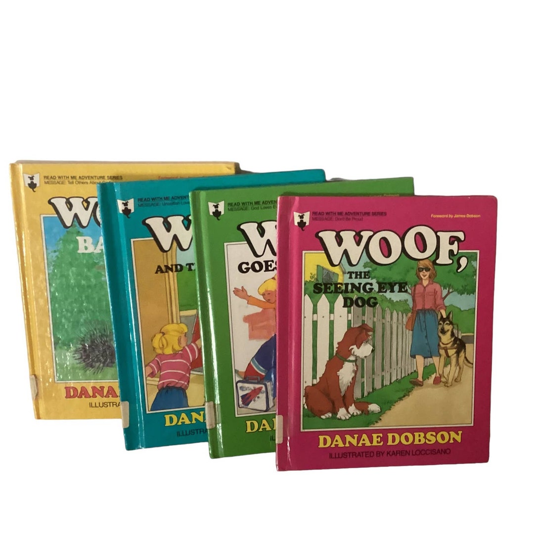 Woof the Dog Vintage 1991 Illustrated Children's Books Set of 4 ...